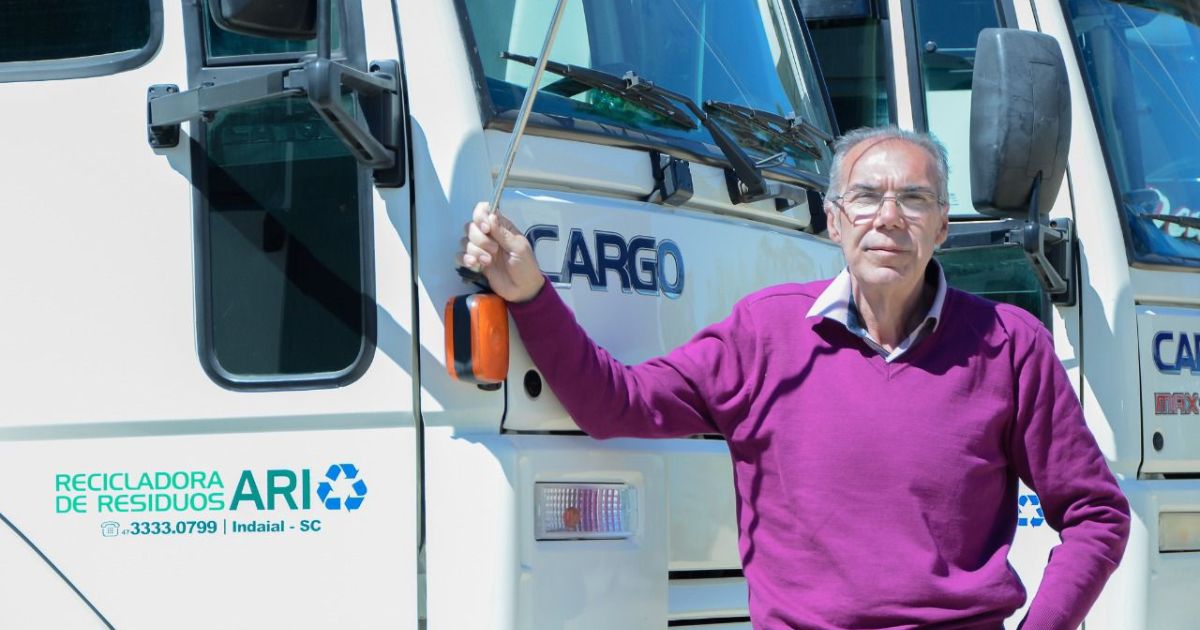 Morre Ari Andriani, fundador da Recicladora Ari, de Indaial