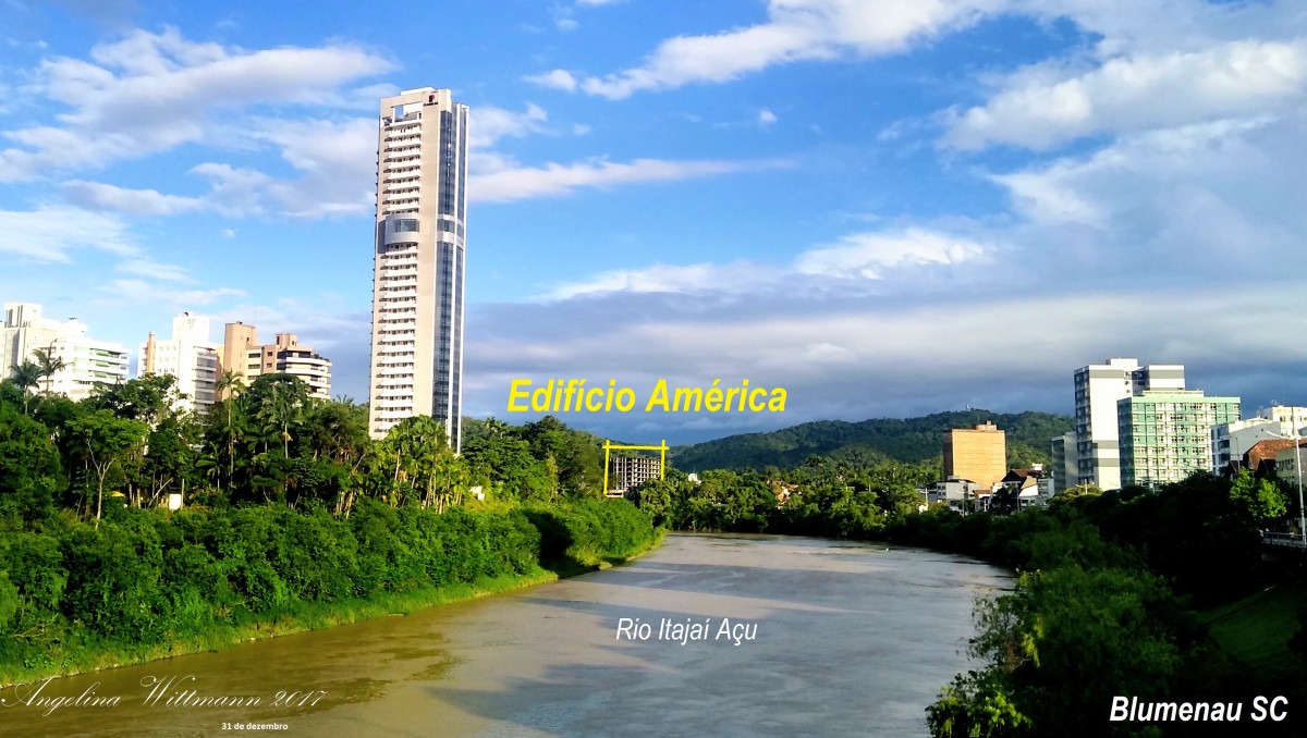 A história do Edifício América, desde 1977, no Centro Histórico de Blumenau