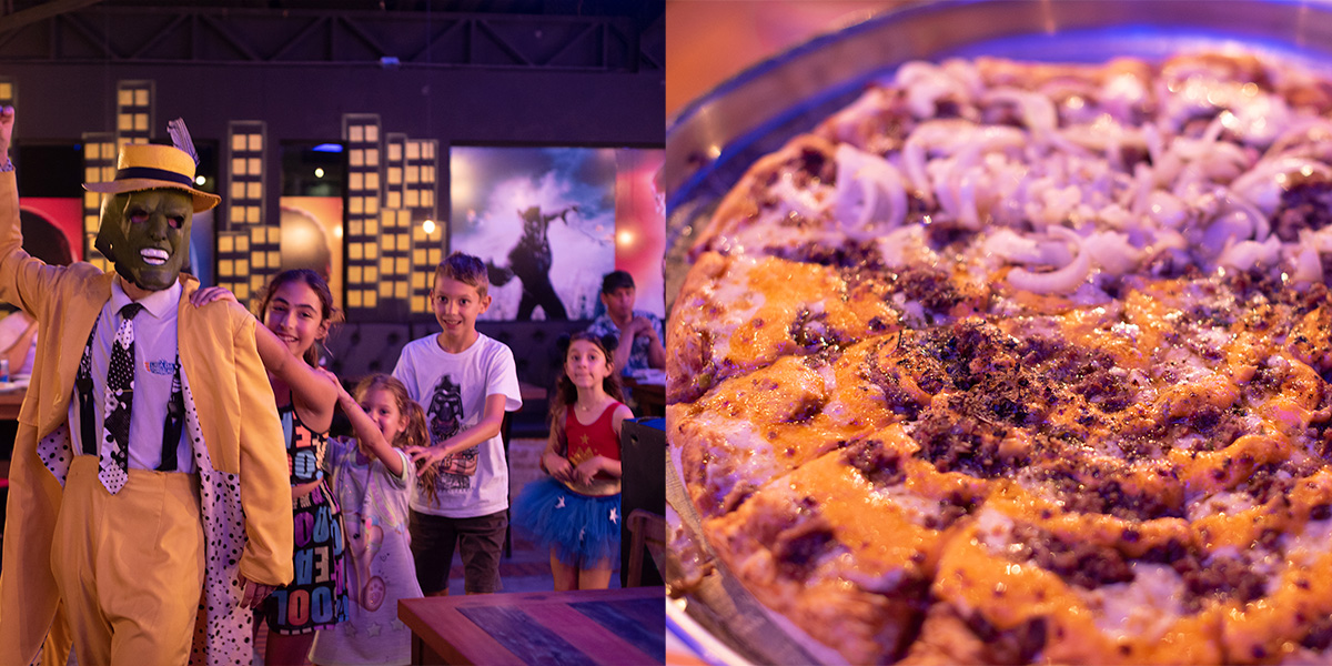Pizzaria temática oferece experiência e sabores únicos em Blumenau