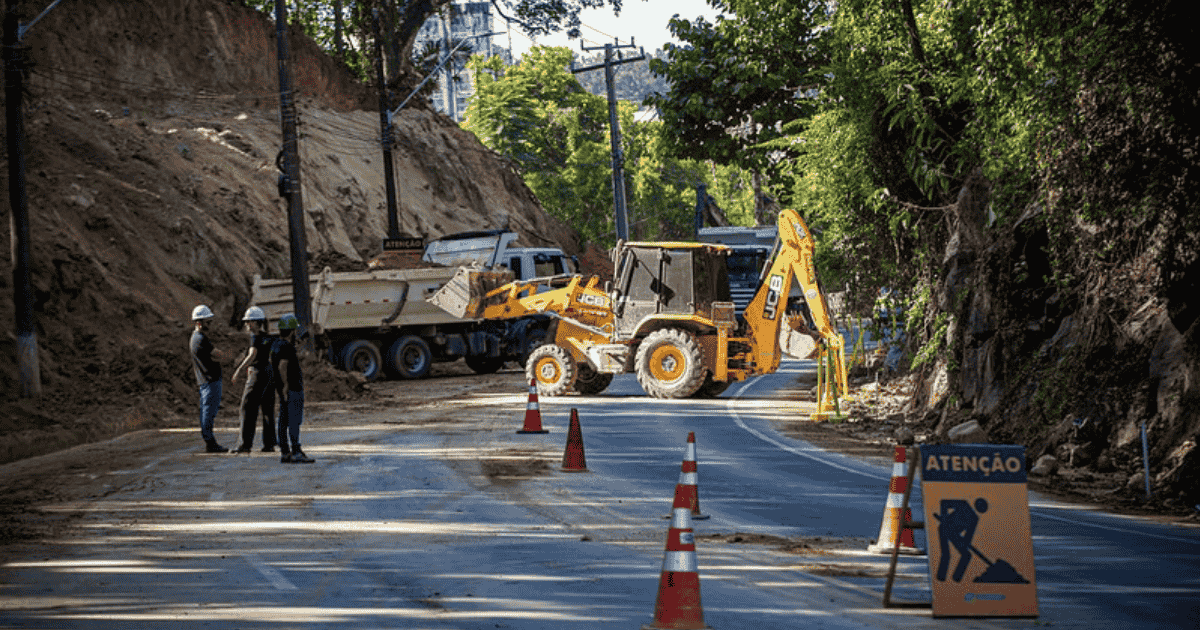 Rua de Blumenau será completamente interditada nesta semana para obra